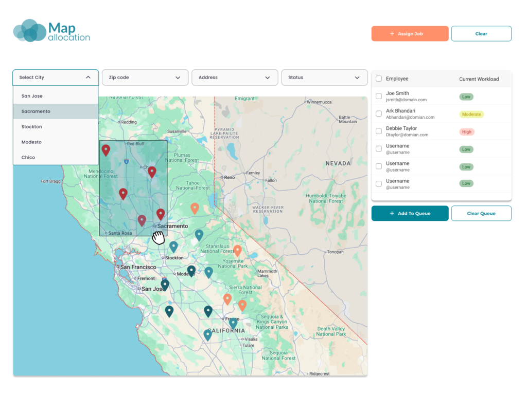 Mapping Allocation Tool | CloudBase Services